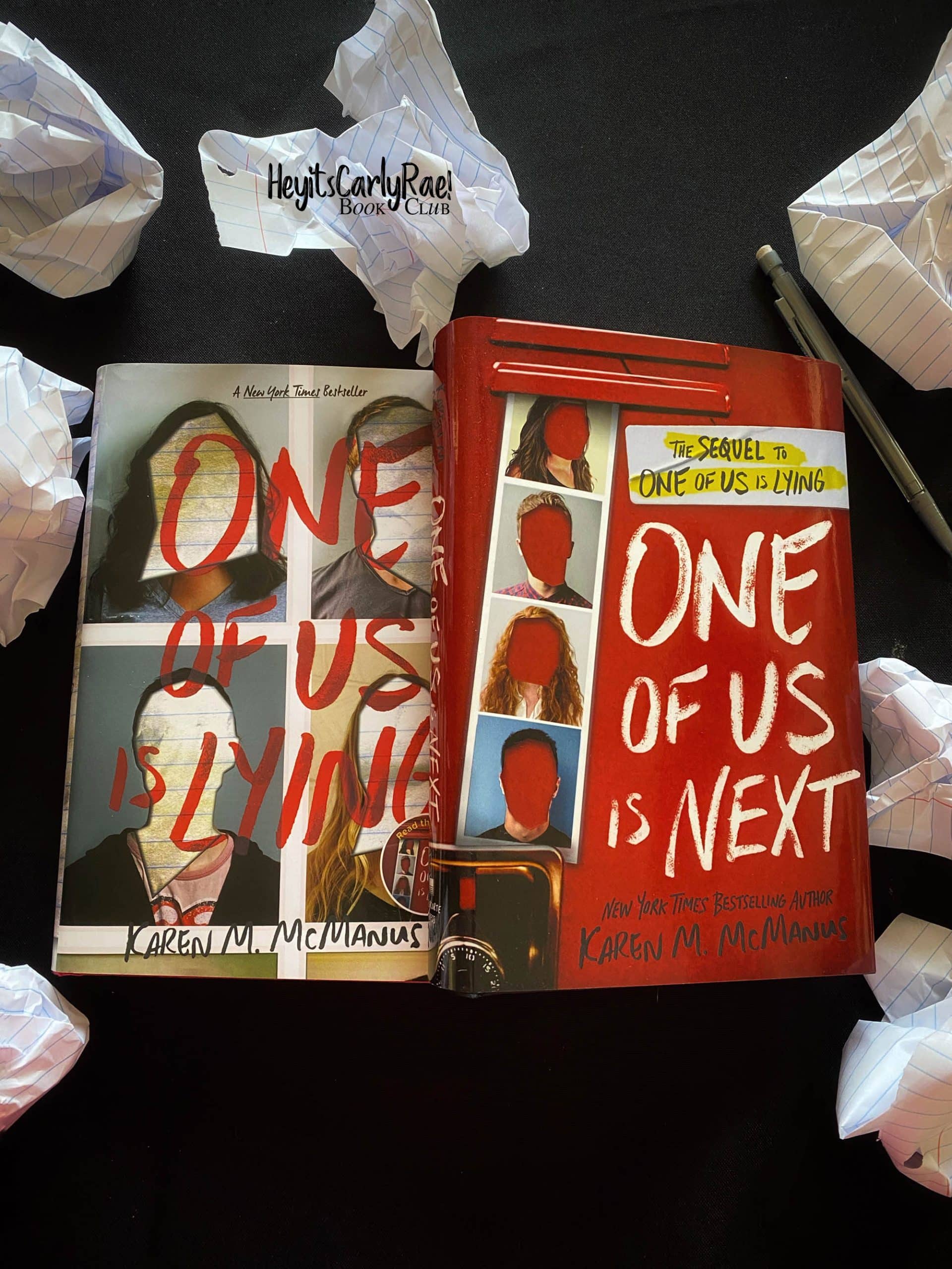 One of Us is Next by Karen M. McManus Review - HeyitsCarlyRae