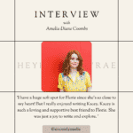 Amelia Diane Coombs Author Interview - HeyitsCarlyRae